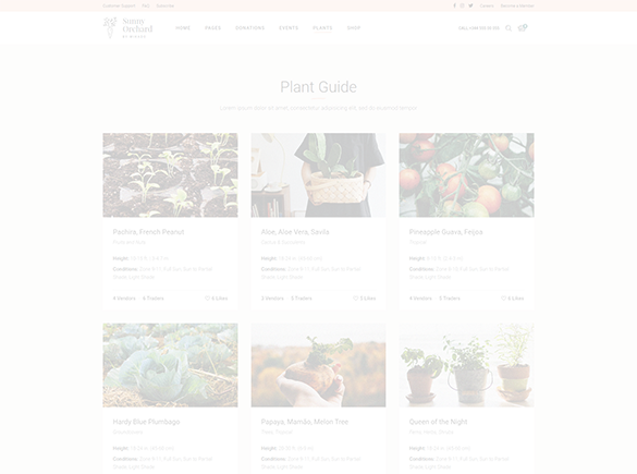 Landing – SunnyOrchard